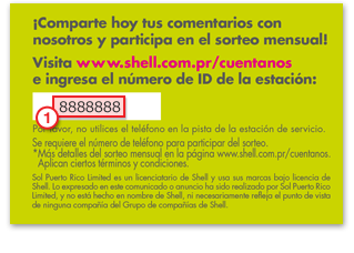 Shell Puerto Rico Encuesta de Satisfacción del Cliente - Bienvenido
